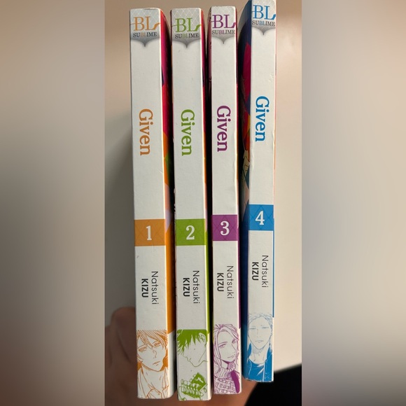 Other | Given Manga Set 14 Natsuki Kizu | Poshmark